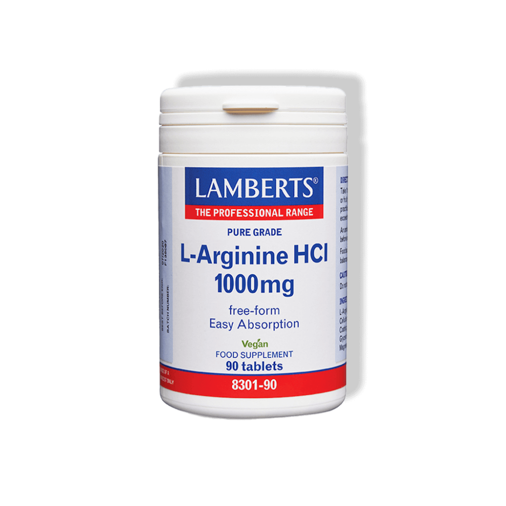 Vabas vormis aminohape L-arginiin 1000 mg - Lamberts Eesti