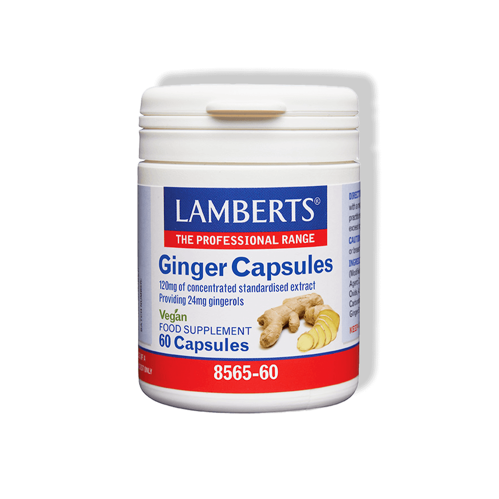 Ingveri kapslid seedimise tugevdamiseks - Lamberts Eesti